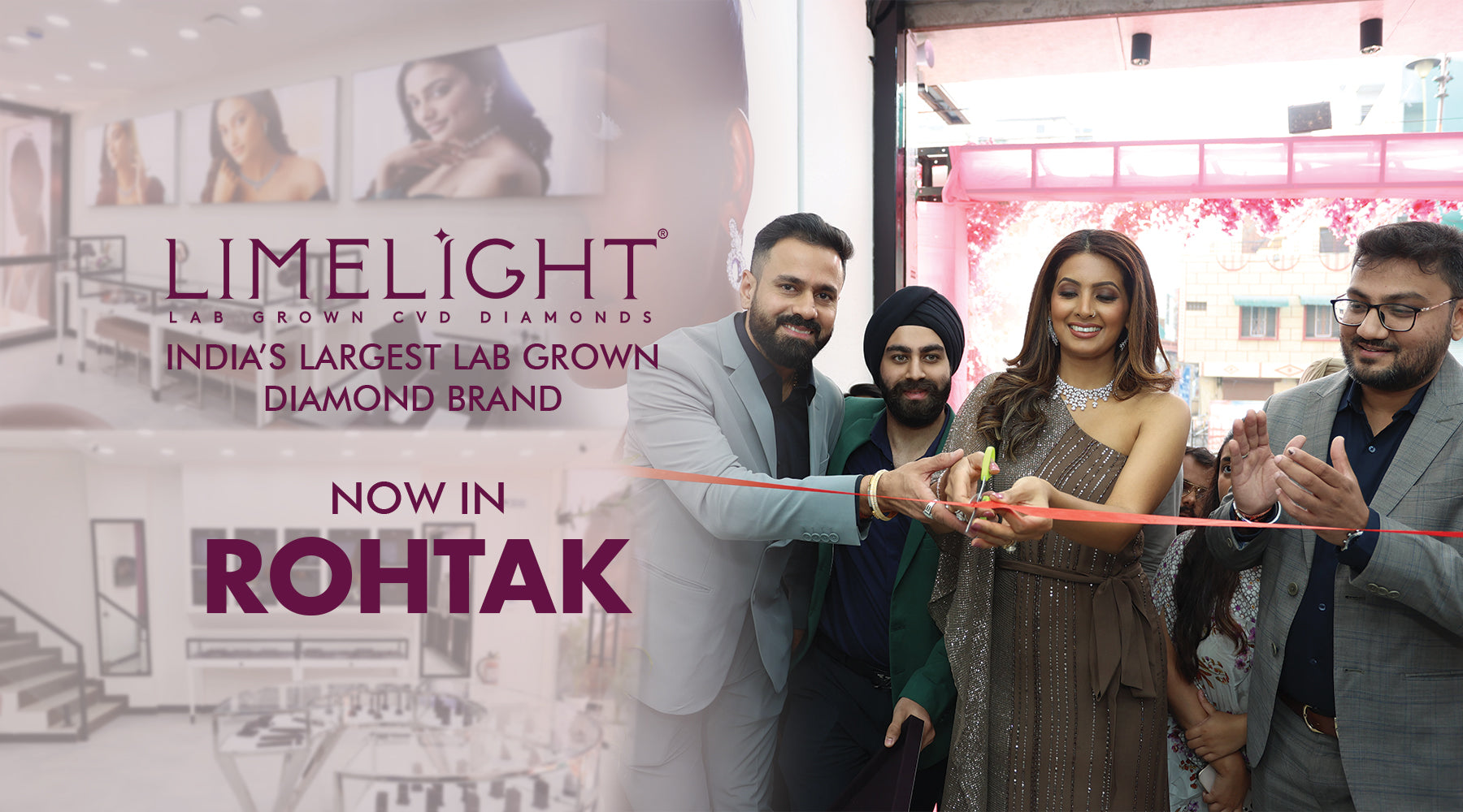 Limelight Diamonds Launch Their First Store in Rohtak, Inaugurated By