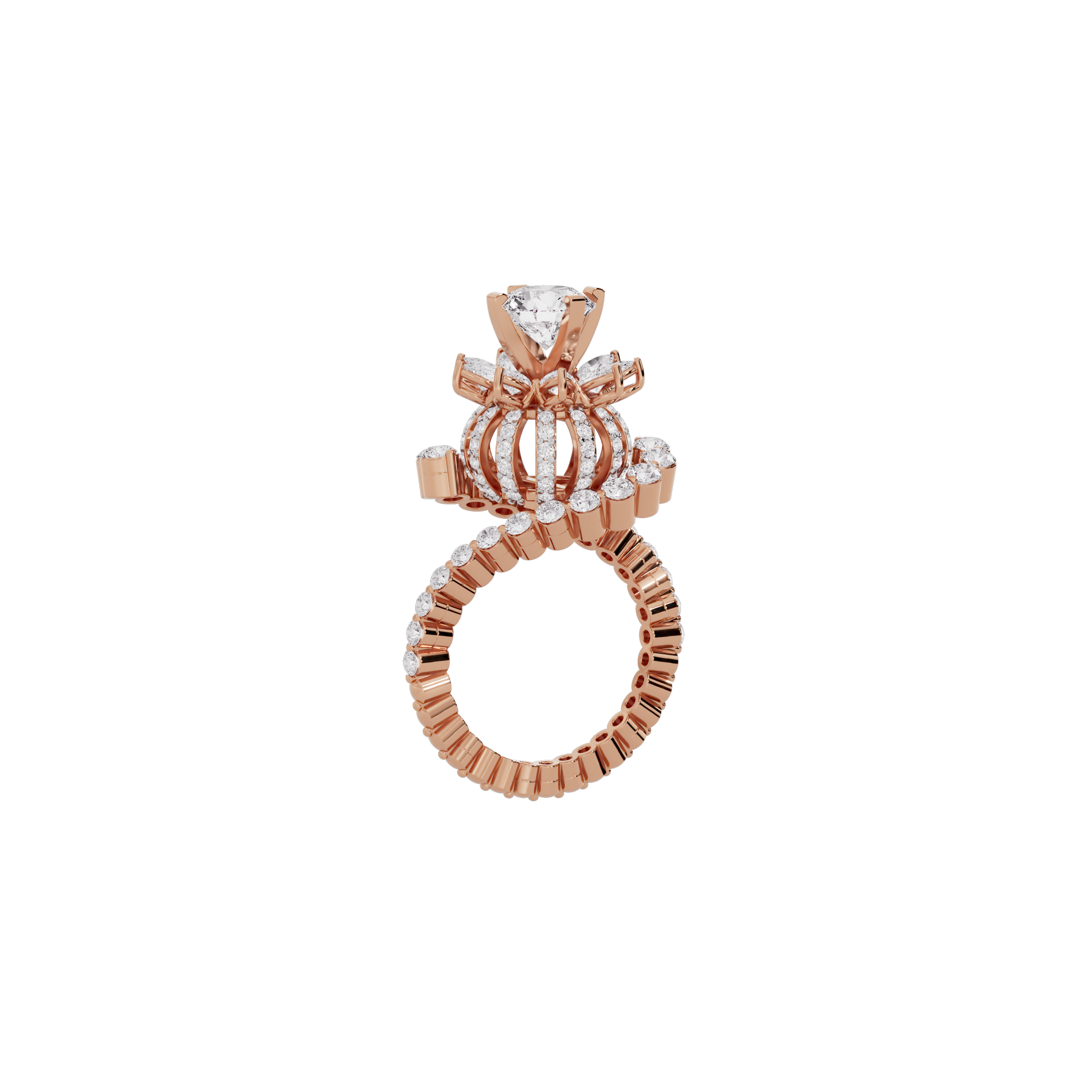 Whispering Whimsy Diamond Ring – Limelight Diamonds