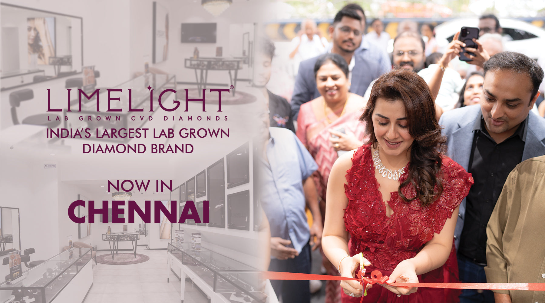 Limelight Diamonds Launch Their 23rd Exclusive Store in Chennai, Inaug
