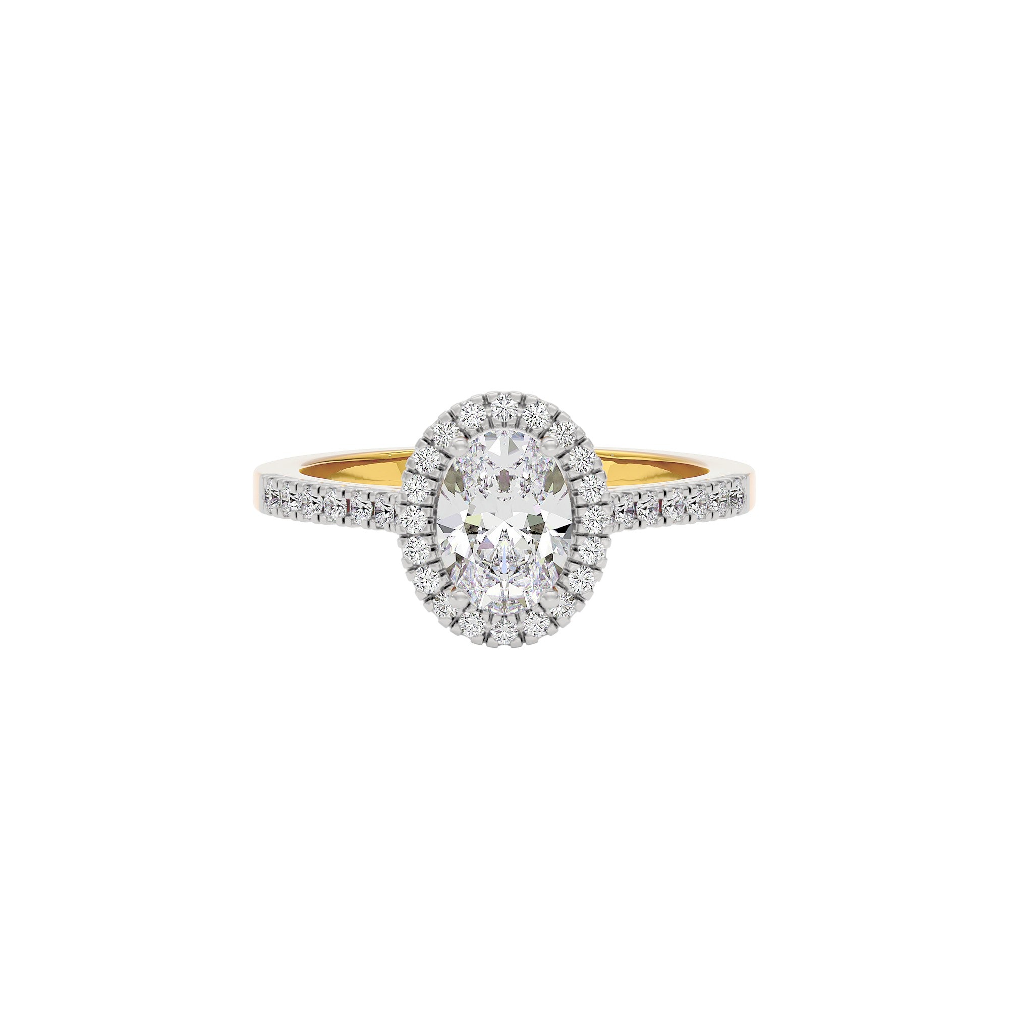 Unity Engagement Oval Diamond Ring – Limelight Diamonds