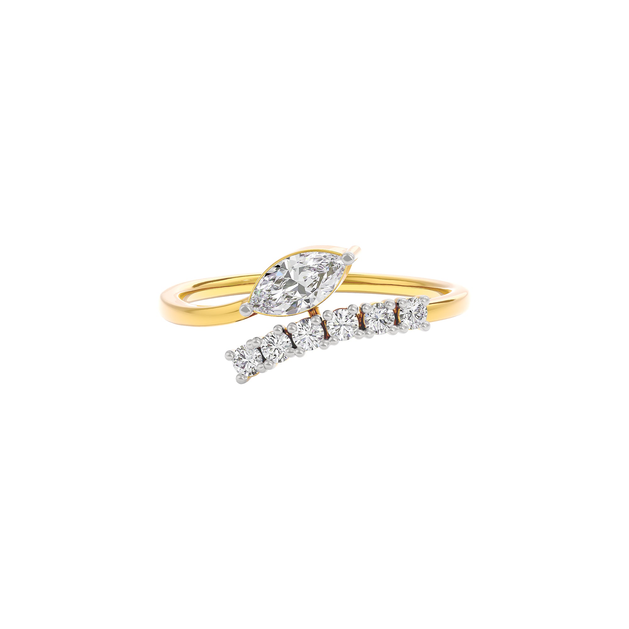 Radiant Mirage Diamond Ring – Limelight Diamonds