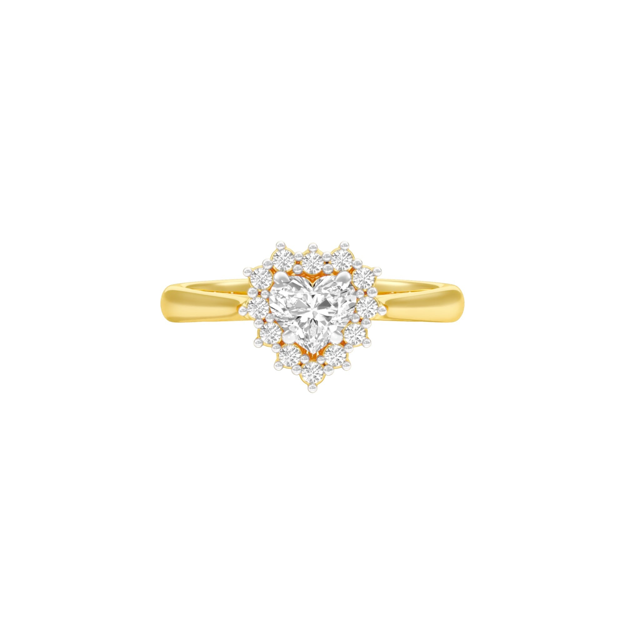The Crowned Vintage Diamond Engagement Ring – Limelight Diamonds