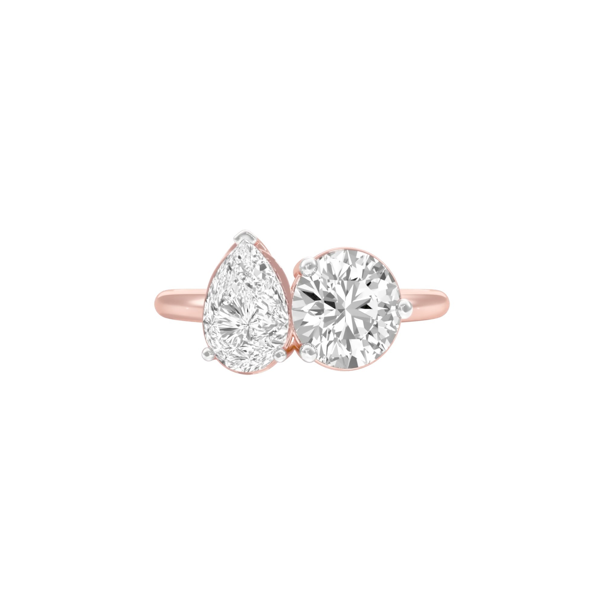 Two Became True Diamond Engagement Ring – Limelight Diamonds