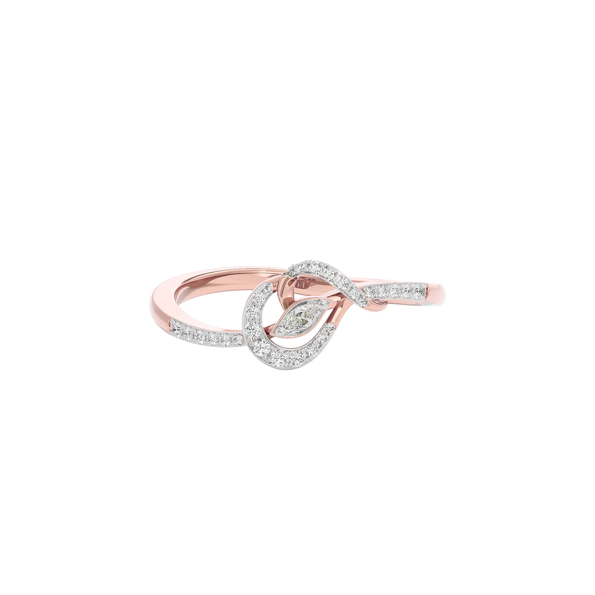 Radial Loop Diamond Ring – Limelight Diamonds