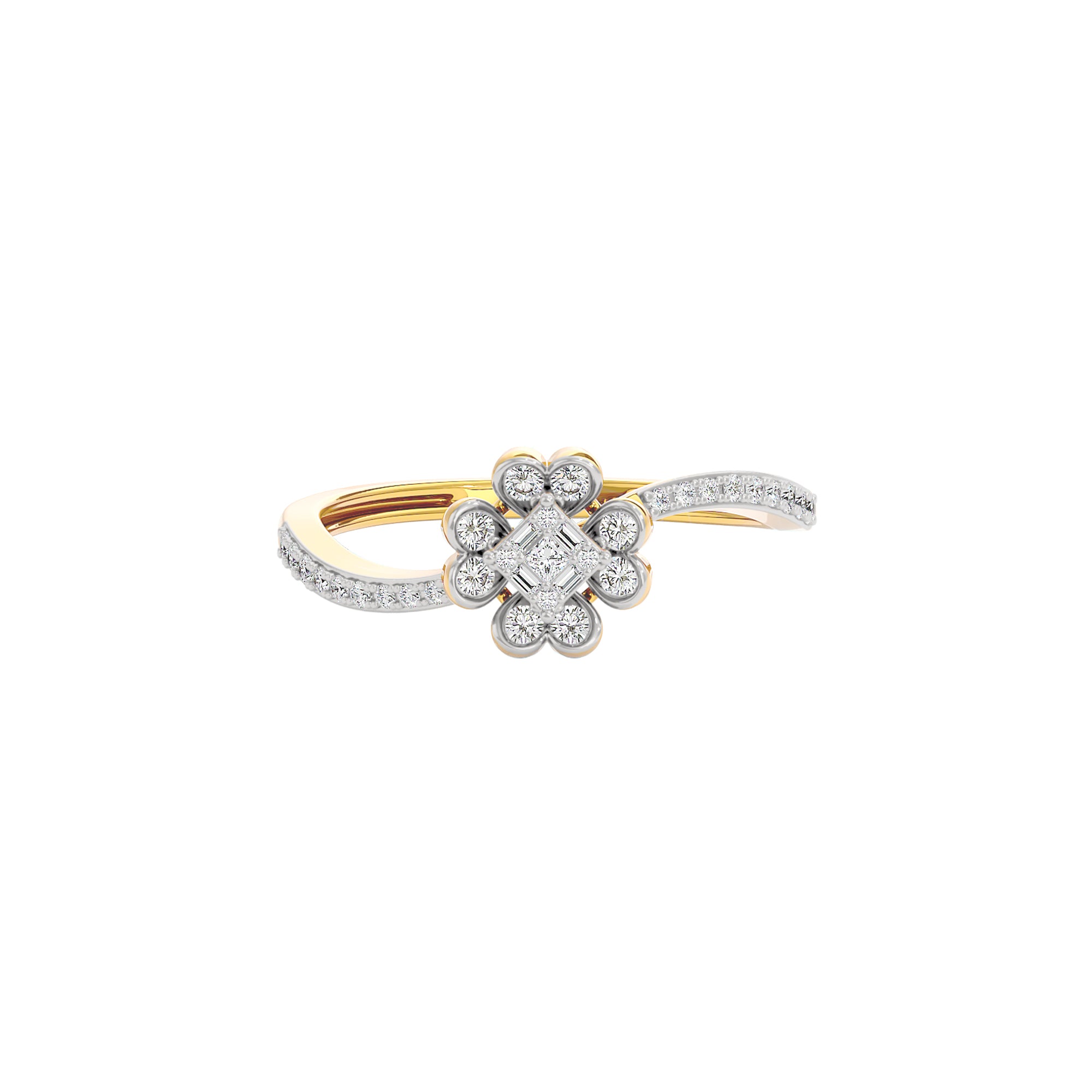 The Fleur Diamond Ring – Limelight Diamonds