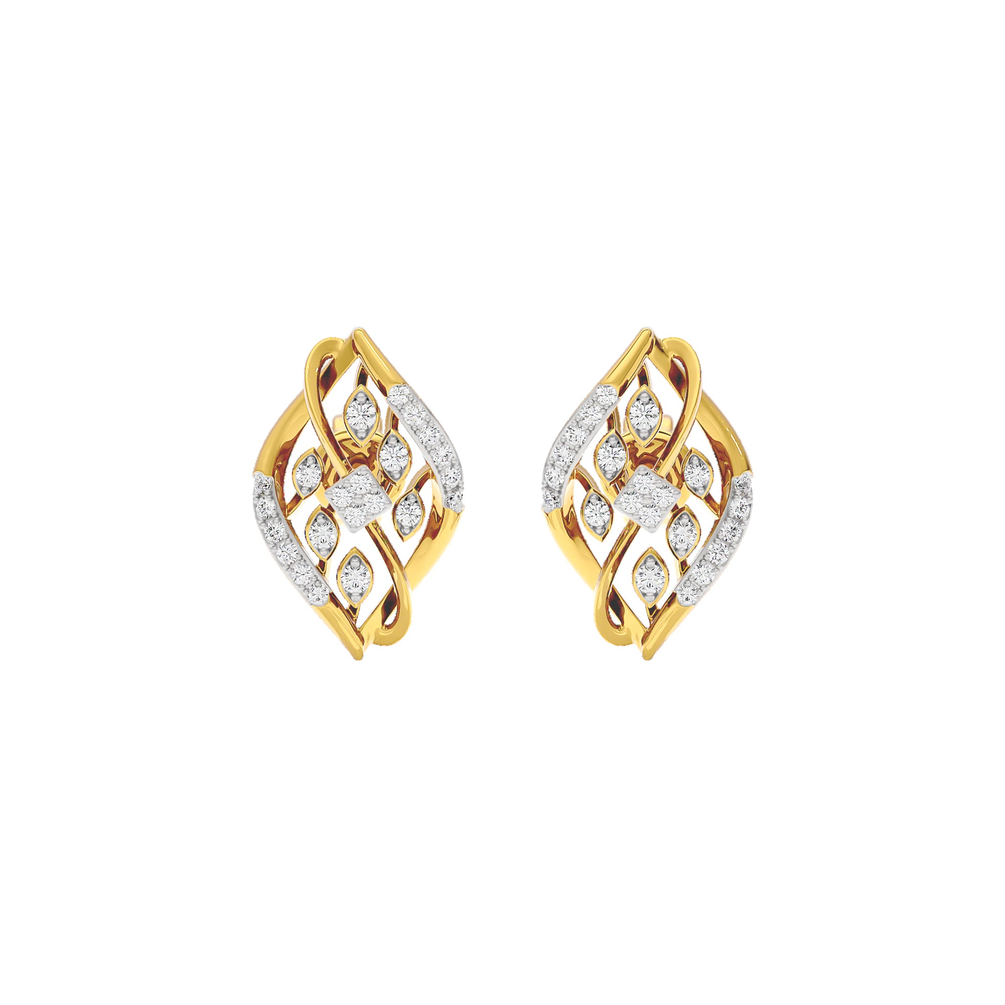 Periwinkle Diamond Earrings – Limelight Diamonds