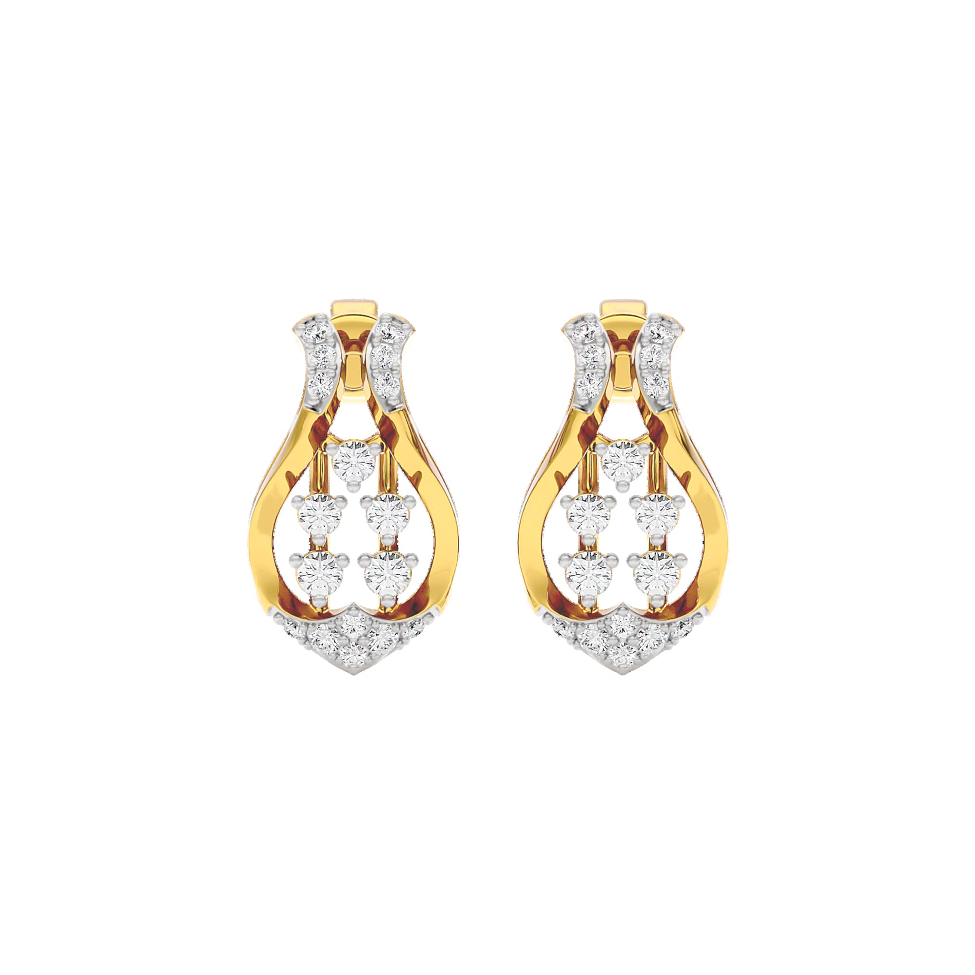 Gabrielle Diamond Earrings – Limelight Diamonds