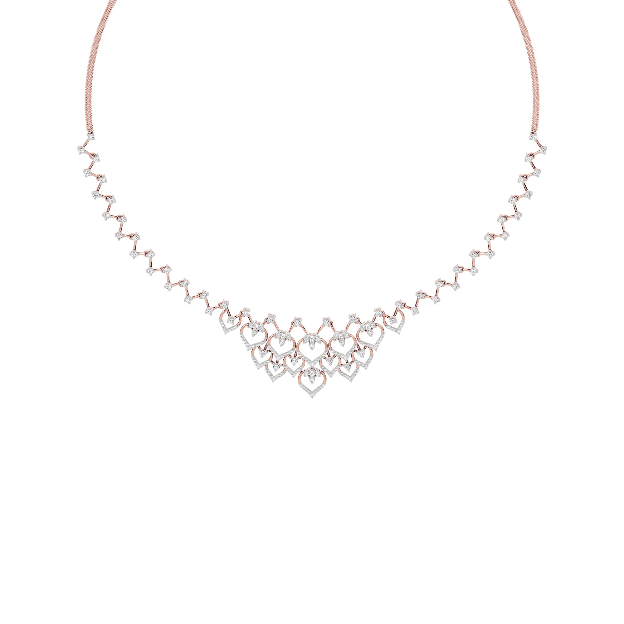 Crystal Mirage Diamond Necklace – Limelight Diamonds